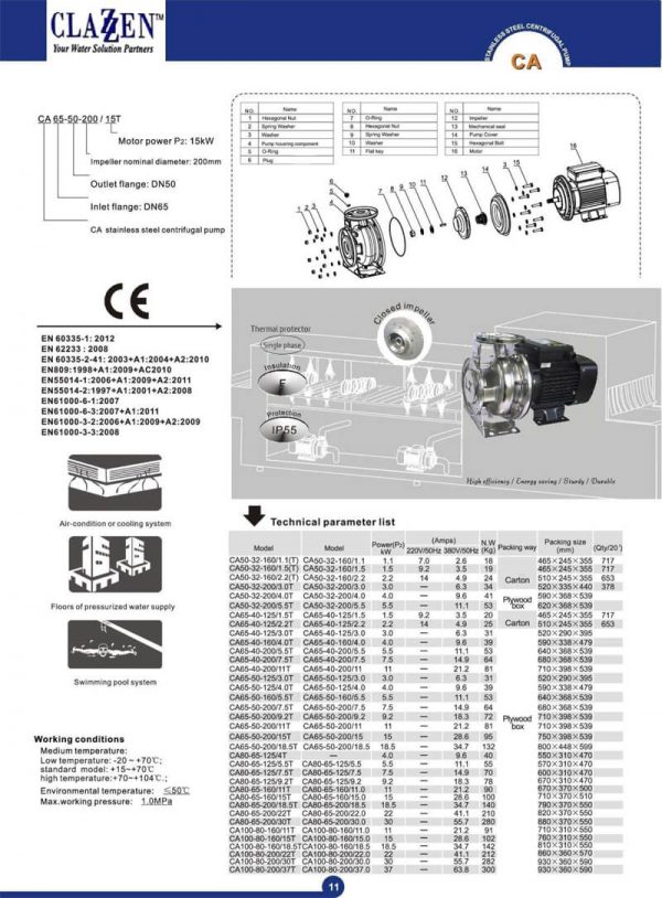 CA Pump - CLAZZEN MALAYSIA SDN. BHD.